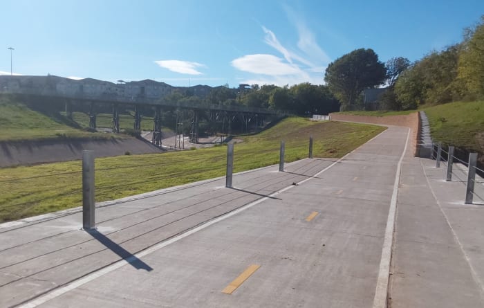 MKT trail extension in the Heights completed