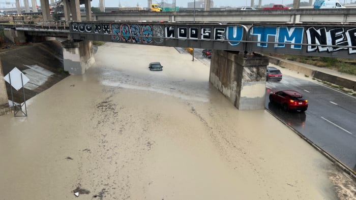 WATCH LIVE: Roads flooded on the Northeast Side