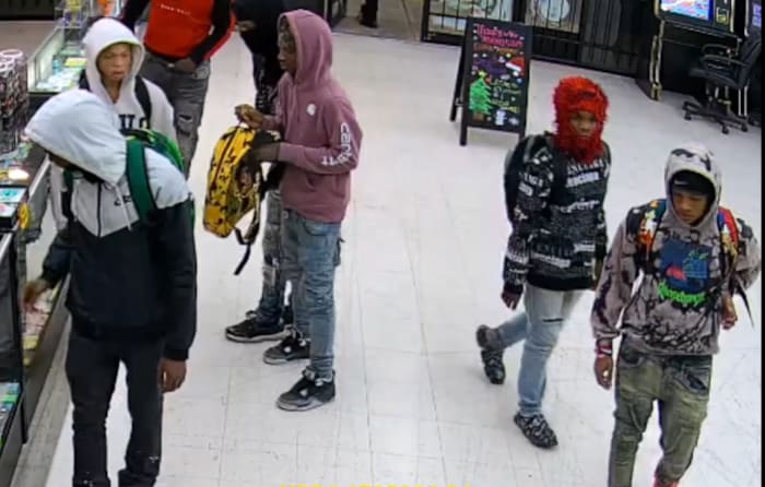 PHOTOS: 7 teen suspects wanted in north Houston smoke shop robbery