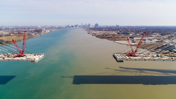 Photo shows how close massive bridge project is to milestone moment