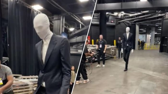 Victor Wembanyama Celebrates Halloween Dressed As Slenderman