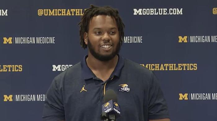 Michigan football DT Damon Payne Jr. reflects on growth, team chemistry ...