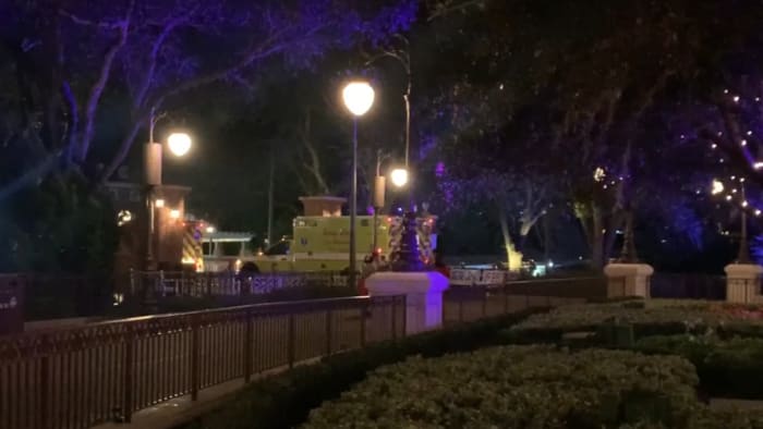 Disney World fire may have sprung from fireworks debris