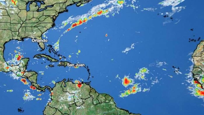 Hurricane center continues to keep tabs on 2 systems in tropics