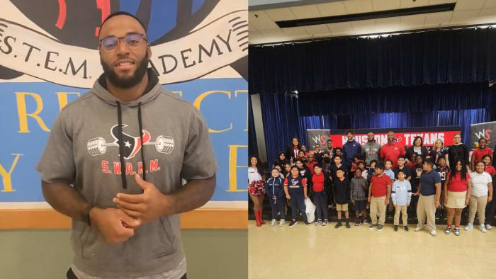 ‘Connect their brains,’ Texans British Brooks, Xavier Hutchinson, Wade ...