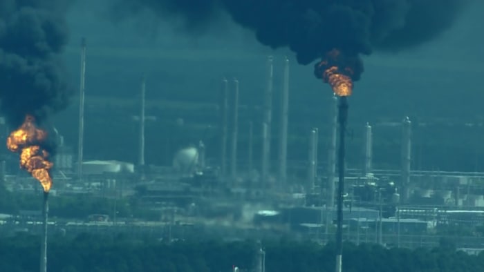 EXPLAINER: What is ‘flaring’ at chemical plants?