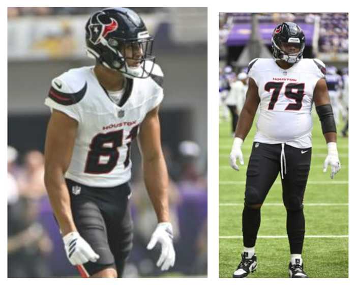 Texans rookie tackle Aireontae Ersery opens eyes with blocking skills ...