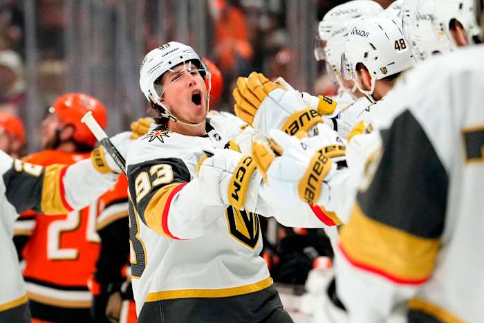 Marner, Dorofeyev propel Golden Knights past Ducks 5-1 in Game 6 ...