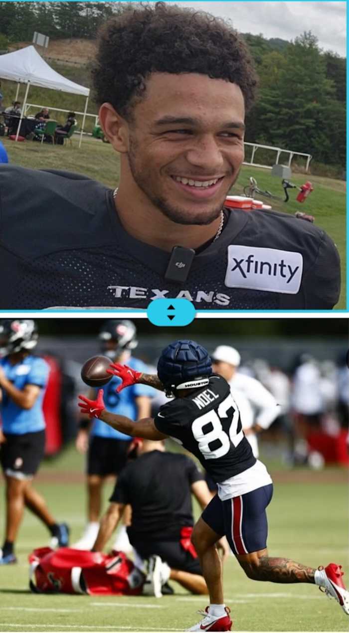Texans rookie Jaylin Noel steps in at slot, returns with Christian Kirk ...