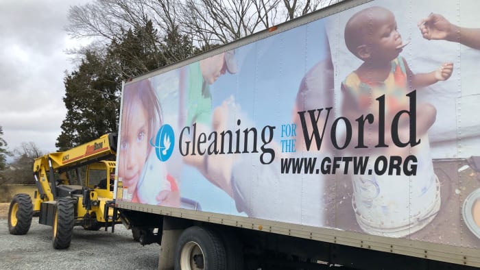 Gleaning for the World to collect supplies for Hurricane Fiona victims