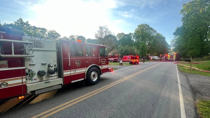 One dead after structure fire, entrapment in Bedford County