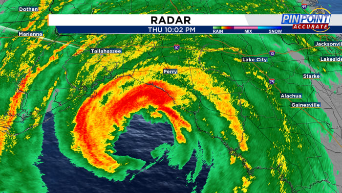Only the strongest hurricanes display this ‘jagged’ eye structure ...