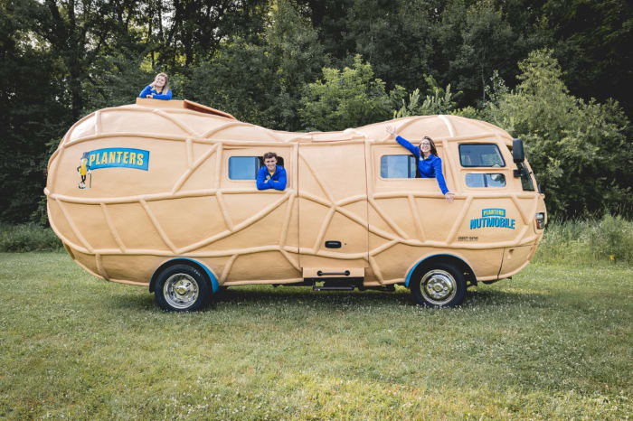 Drive ‘em nuts: Planters hires drivers for iconic NUTmobile