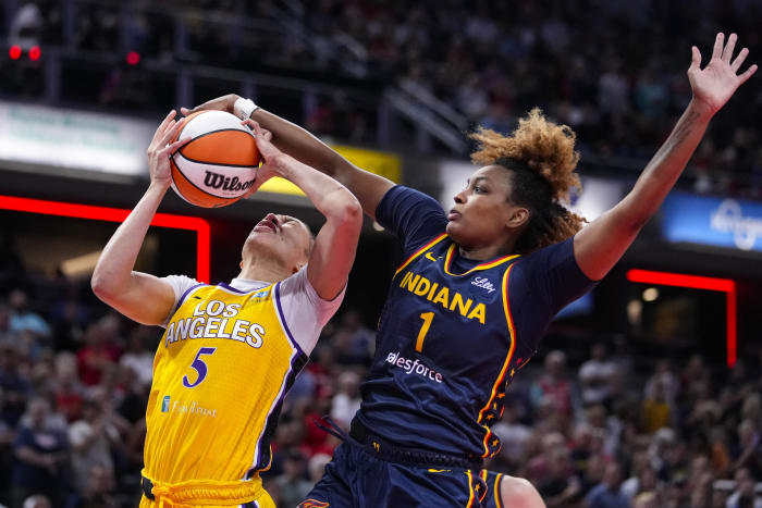 San Antonio’s NaLyssa Smith traded to Las Vegas Aces, joins forces with ...