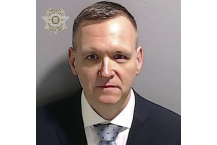 Trump and all 18 others charged in Georgia election case meet the ...