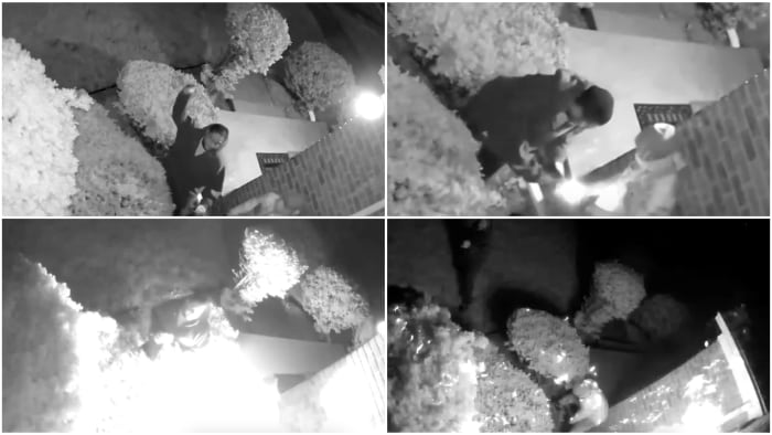 Police seek tips after 2 men caught on camera setting Detroit house on ... Police seek tips after 2 men caught on camera setting Detroit house on ...