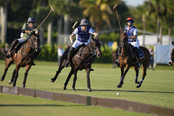 Prince Harry scores goal in charity polo match as Meghan, Netflix ...