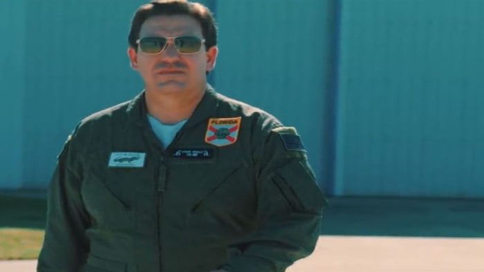 Gov. DeSantis channels Maverick in new campaign commercial