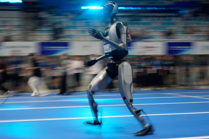 Beijing's first World Humanoid Robot Games open with hip-hop and ...