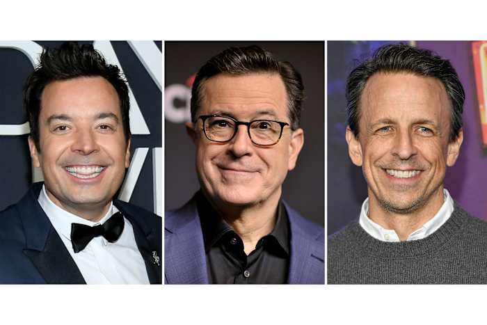 Stephen Colbert gets solidarity from fellow late-night hosts after ...