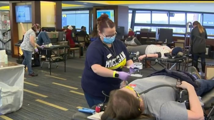 Here’s where you can donate blood during final days of Michigan vs ...