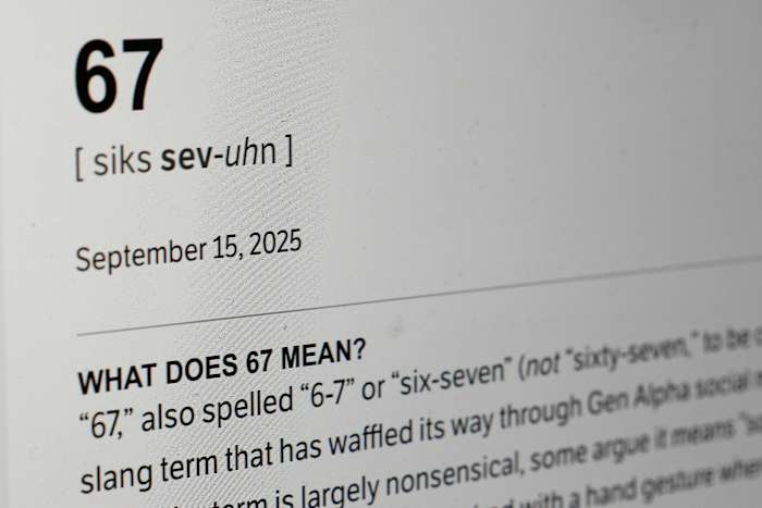 Dictionary.com’s word of the year is '6-7.' But is it even a word and ...