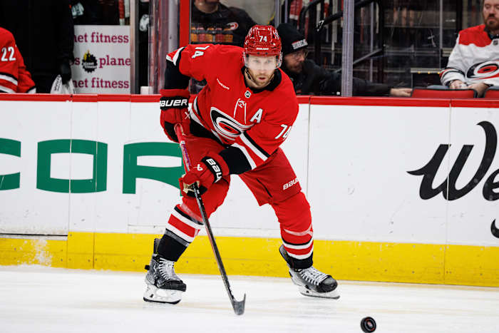 Hurricanes defenseman Jaccob Slavin returns to lineup after missing 29 ...