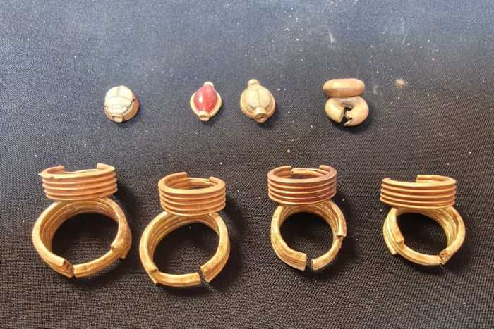 Egypt unveils a striking trove of ancient artifacts as the country ...