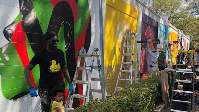 Sam Flax block party in Orlando celebrates new murals, art for all ages