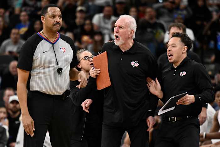 NBA adjusts Gregg Popovich's career record, crediting Mitch Johnson ...