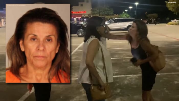 Woman arrested after racist rant, assault in Dallas restaurant lot