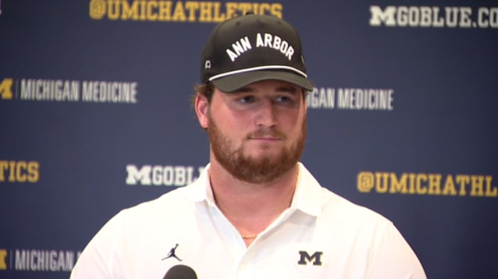 Michigan football center Greg Crippen details journey as starter, O ...