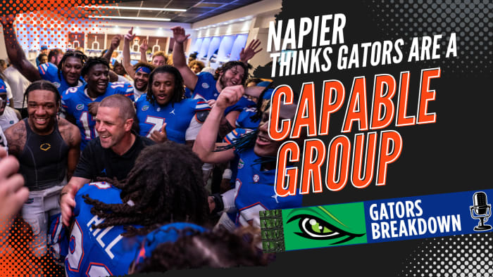 Gators Breakdown: With tough slate ahead, Napier thinks Gators are a ...