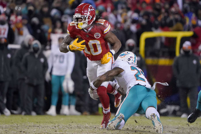 Isiah Pacheco's 'angry' running style could help lift Chiefs past 49ers ...
