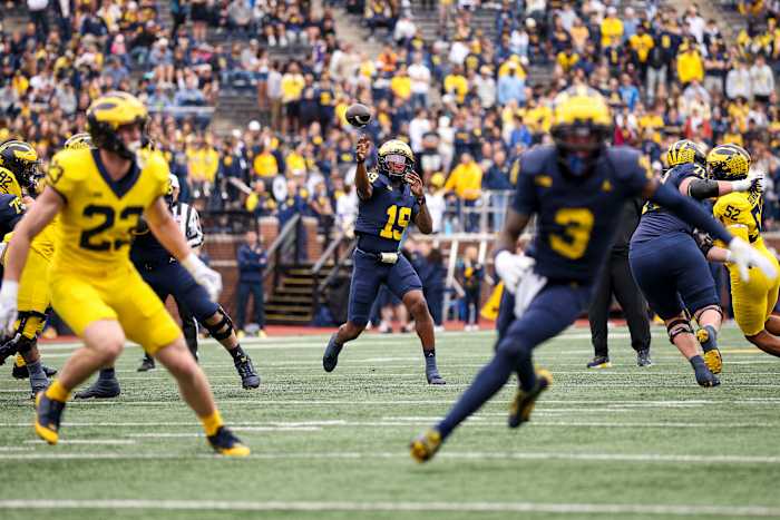 ‘Nobody has seen a freshman like me’: Michigan football QB Bryce ...