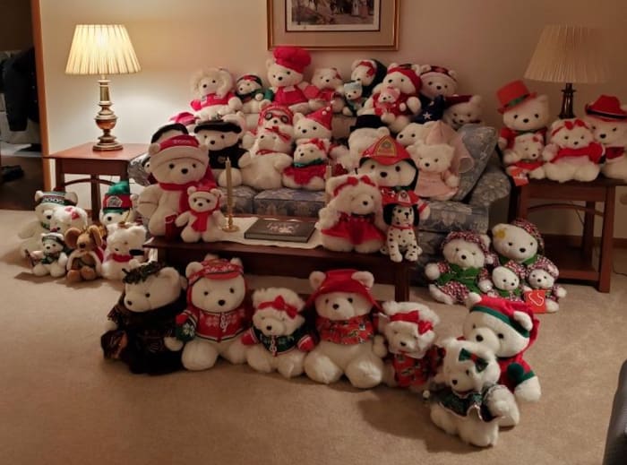 How much are your old Santa Bears from Hudson’s worth these days?