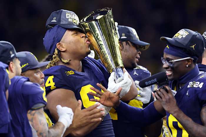 Michigan football star Kris Jenkins selected by Bengals in second round ...