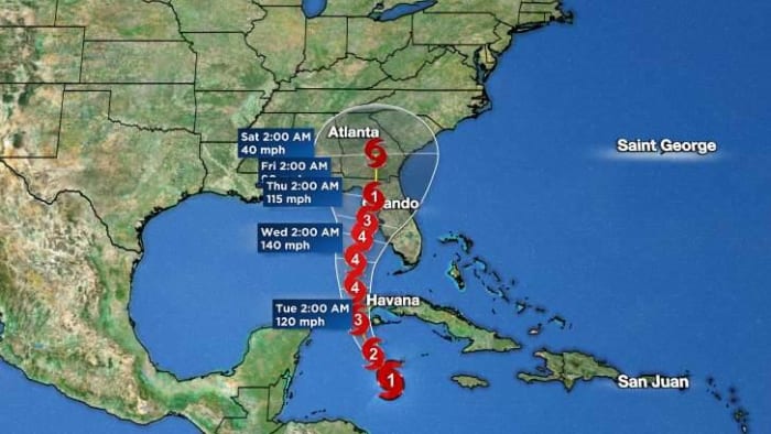 Here’s what it means to be in the forecast cone