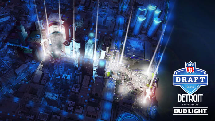 Photos: A look at Detroit NFL Draft event map, stage