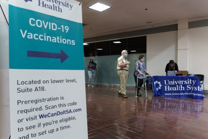 Walk-in vaccines available at University Health sites this week