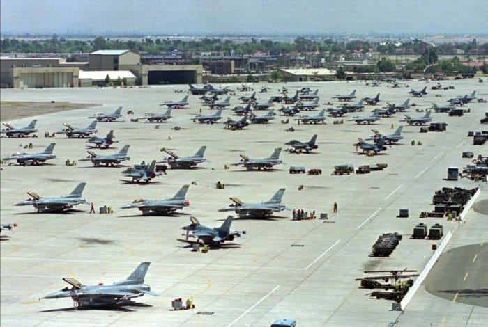 Water near Arizona Air Force base is tainted in latest case