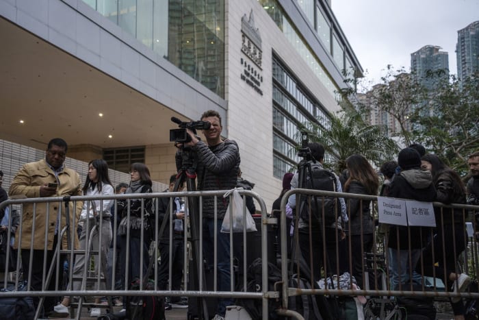 Landmark National Security Trial Opens In Hong Kong For Prominent