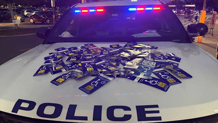 Mount Dora police recover over 30 illegal handicap placards during ...