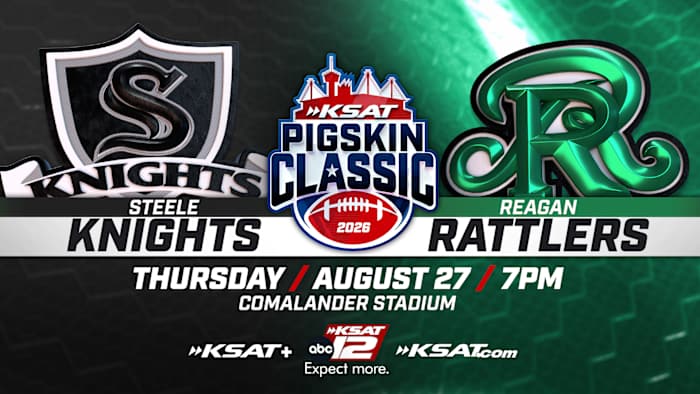 Steele takes on Reagan in KSAT12’s fifth annual KSAT Pigskin Classic