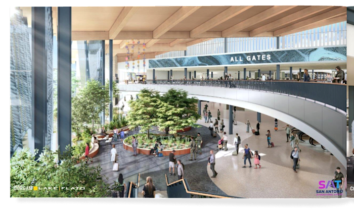 San Antonio airport adds 18th gate to new terminal project