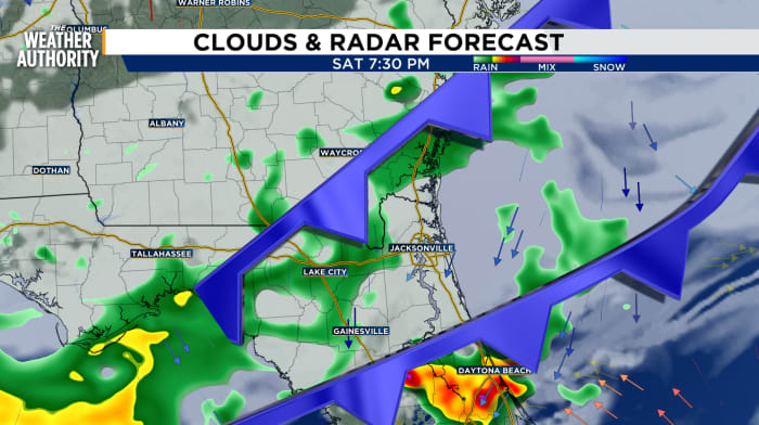 LIVE RADAR: Weekend rain remains, storms persist Sunday
