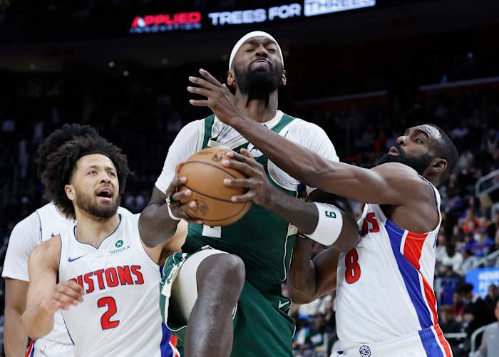 Detroit Pistons fall to Bucks in home finale, will face Knicks in first ...
