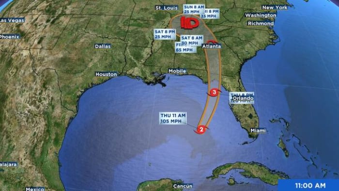 Here’s when Hurricane Helene is expected to make landfall