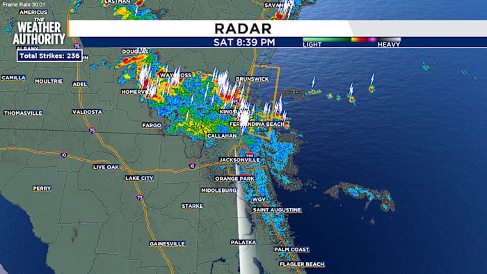 LIVE RADAR: Storms fade tonight before Sunday’s return