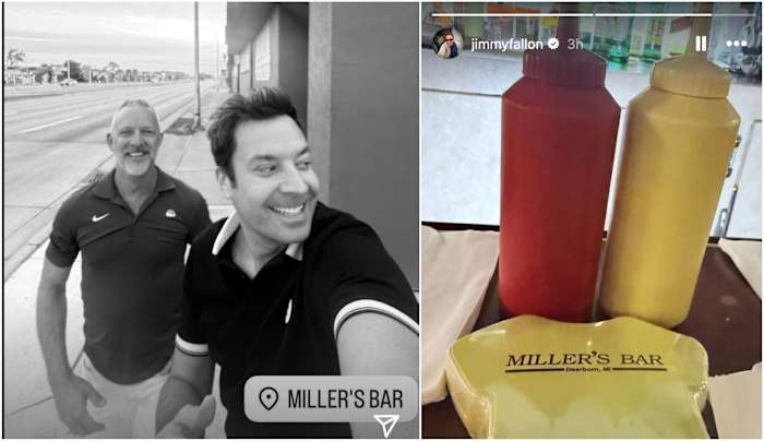 Jimmy Fallon tries iconic Metro Detroit burger. Here’s what he thought